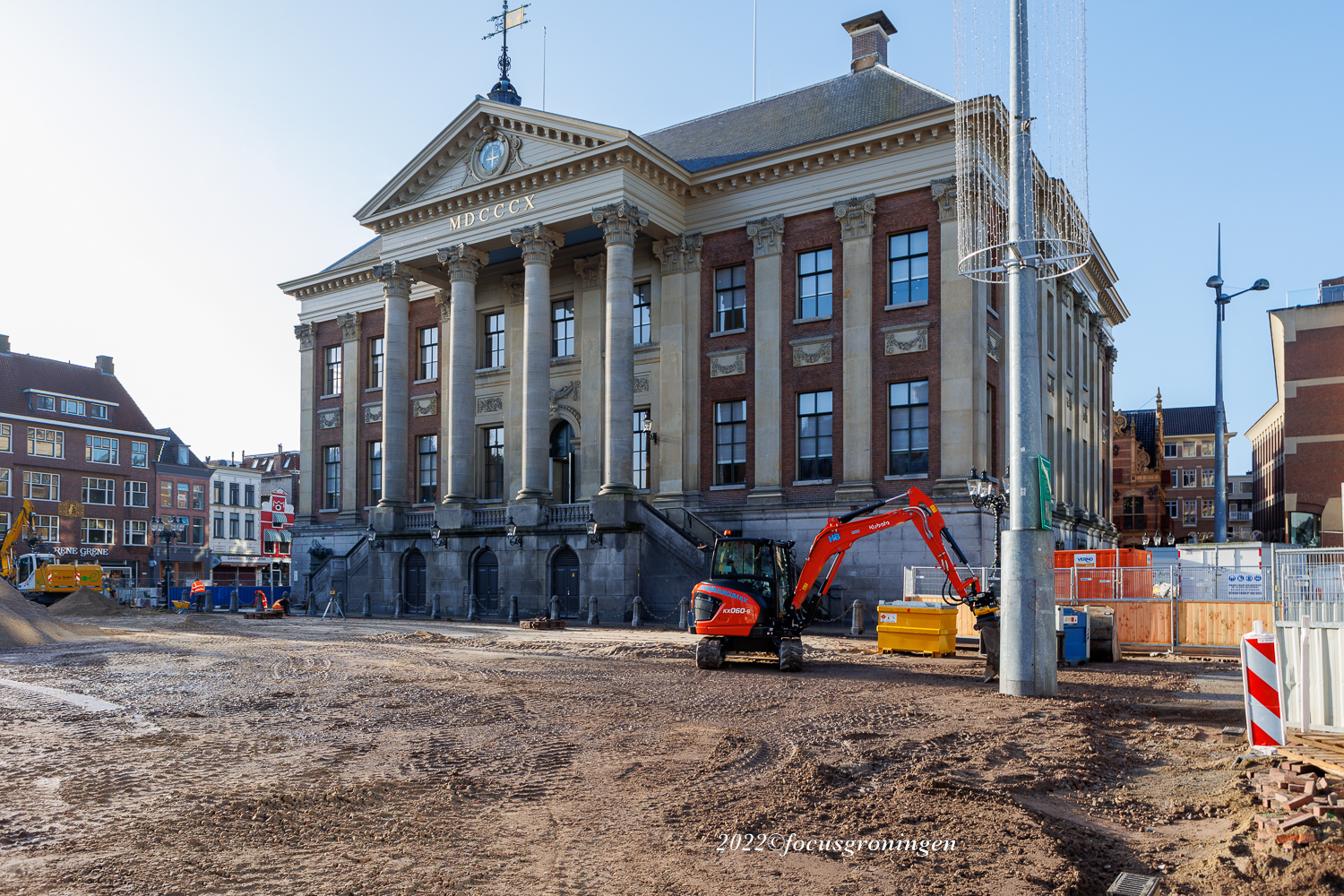 Centrum Groningen vanwege werkzaamheden geen inspiratie om te bezoeken - Oozo.nl
